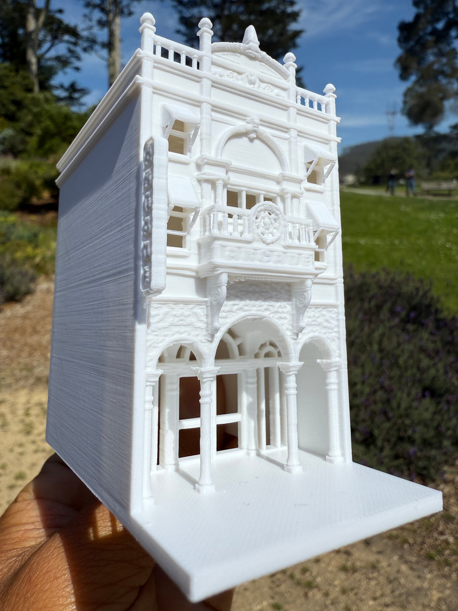 Miniature HO-Scale Victorian World Main Street Arcade Building Assembl ...