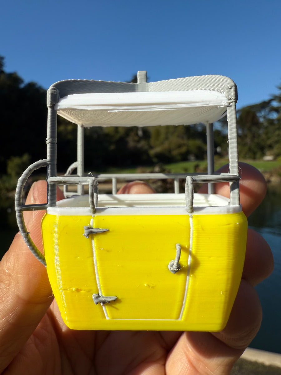 COLOR Miniature Skyway Gondola Buckets Theme Park Ornaments ready to H ...