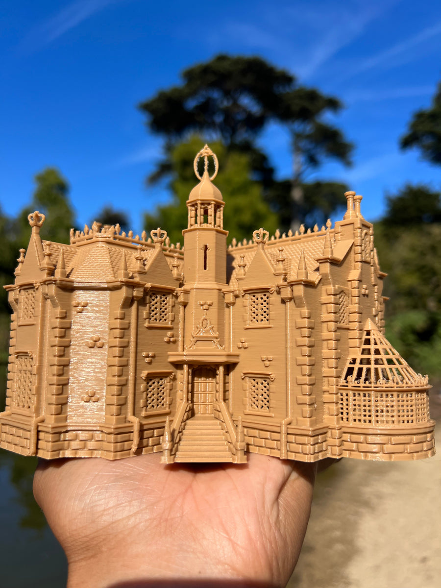 Small Carpenter World Tudor Gothic Style Haunted Mansion by GoldRushBa ...