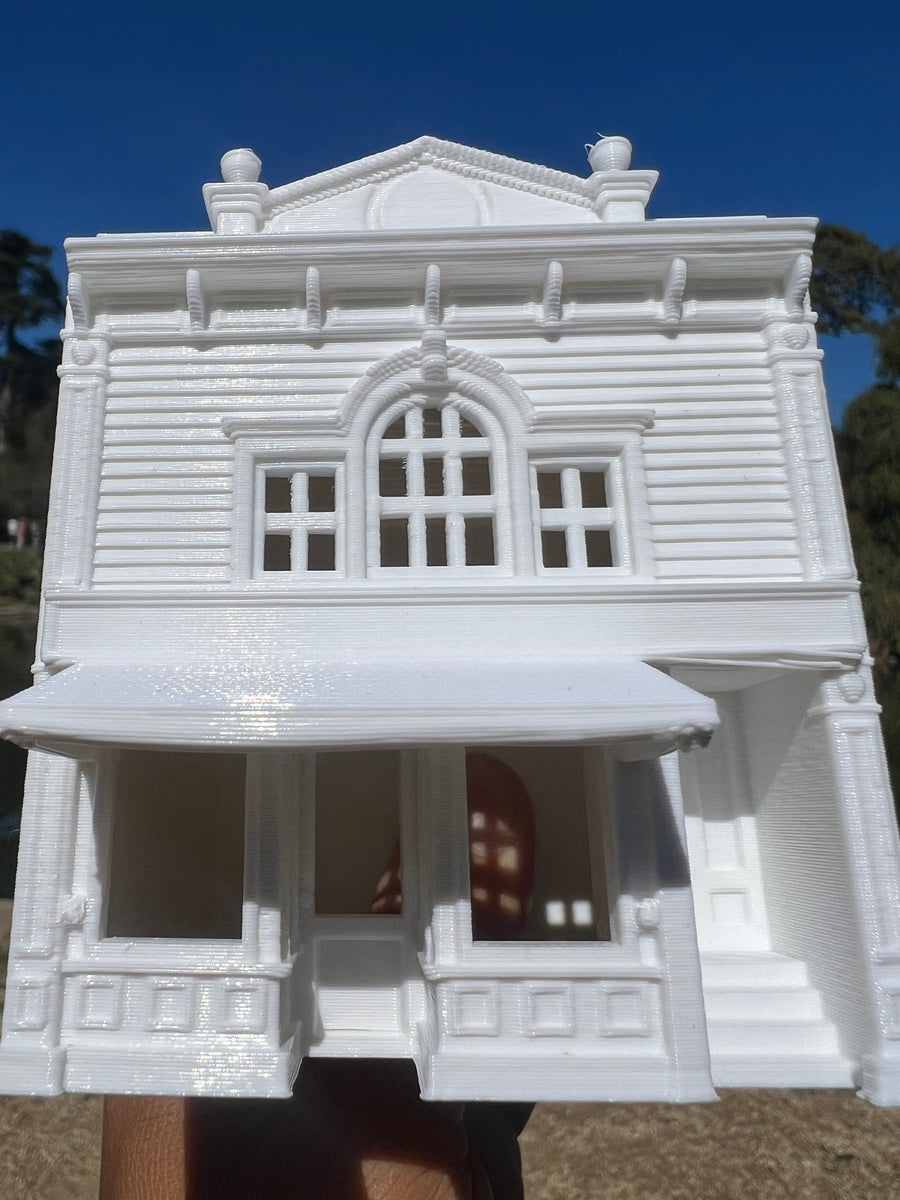 HO-Scale Victorian Main Street Canned Goods Shop Miniature Built 1:87 ...