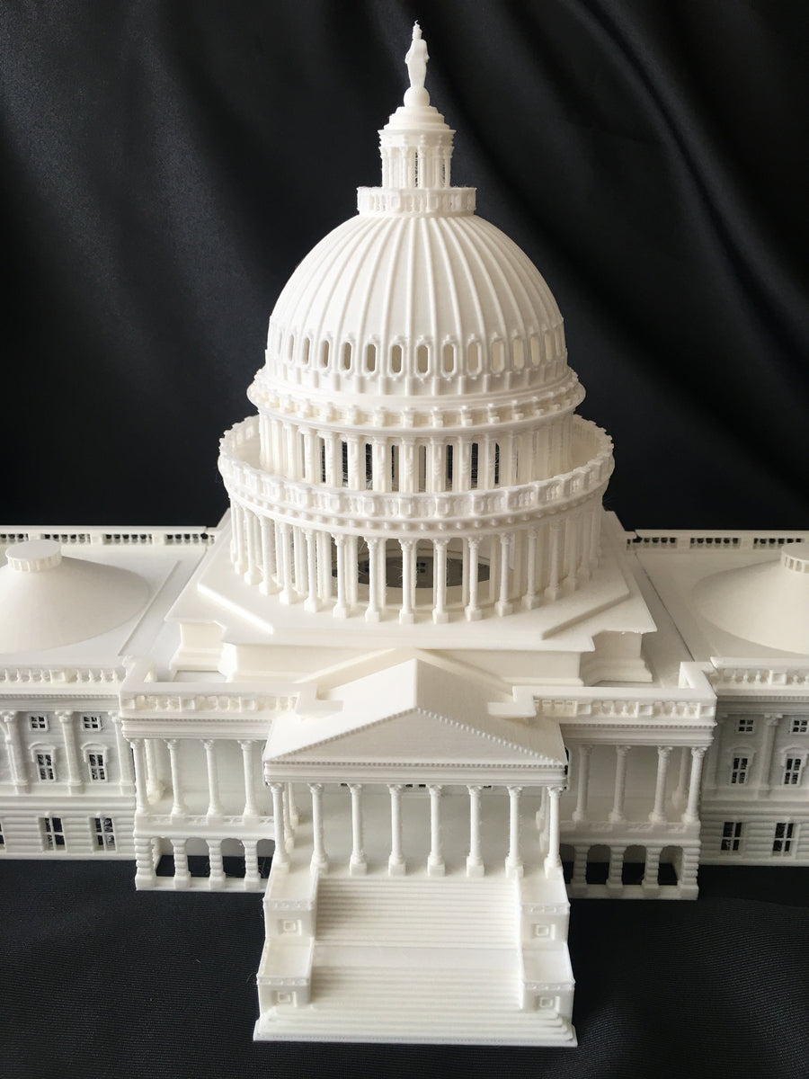 HO Scale Capitol Hill Building and Dome Washington DC Capitol Collecti ...