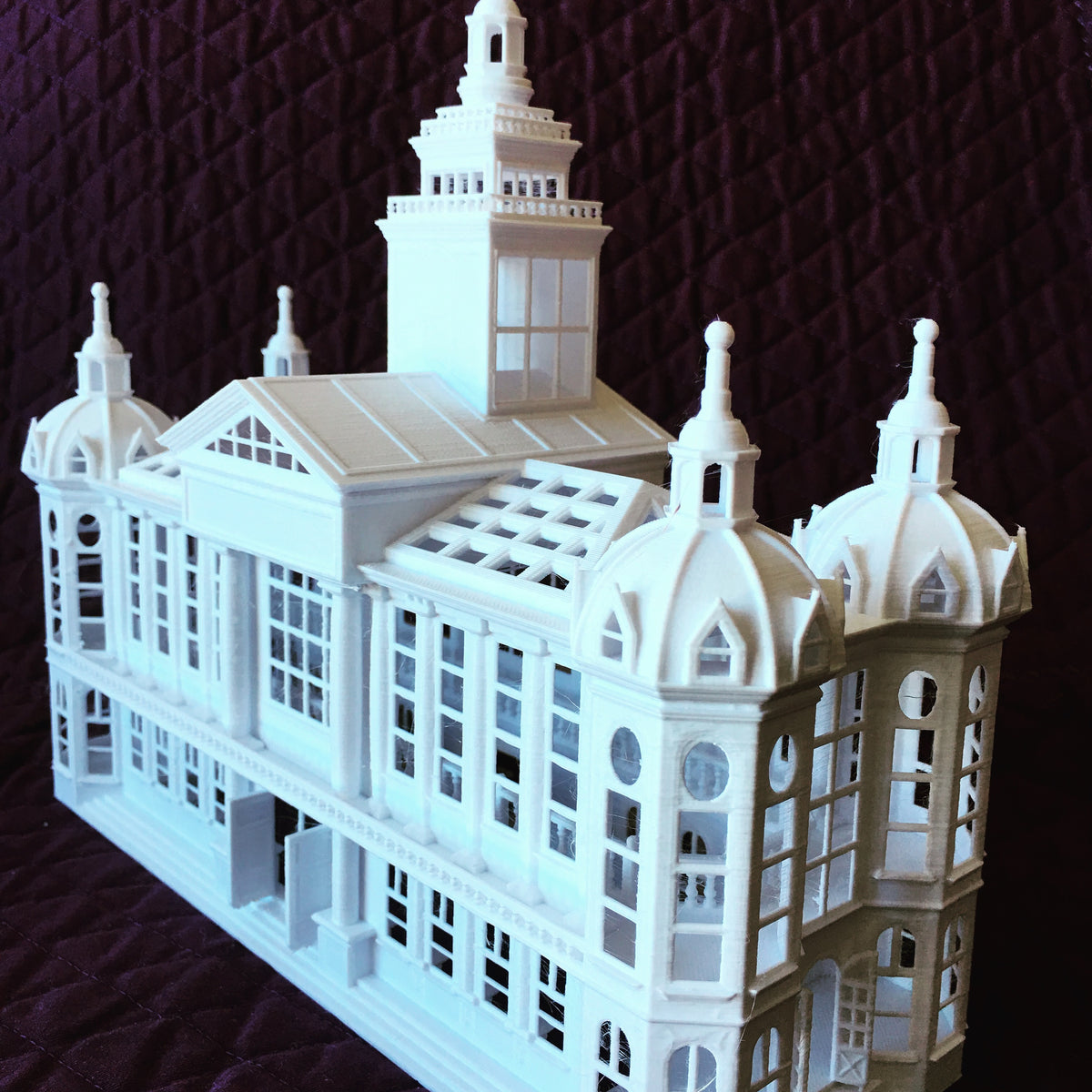 Miniature Civic Station/Building HO Scale – Gold Rush Bay