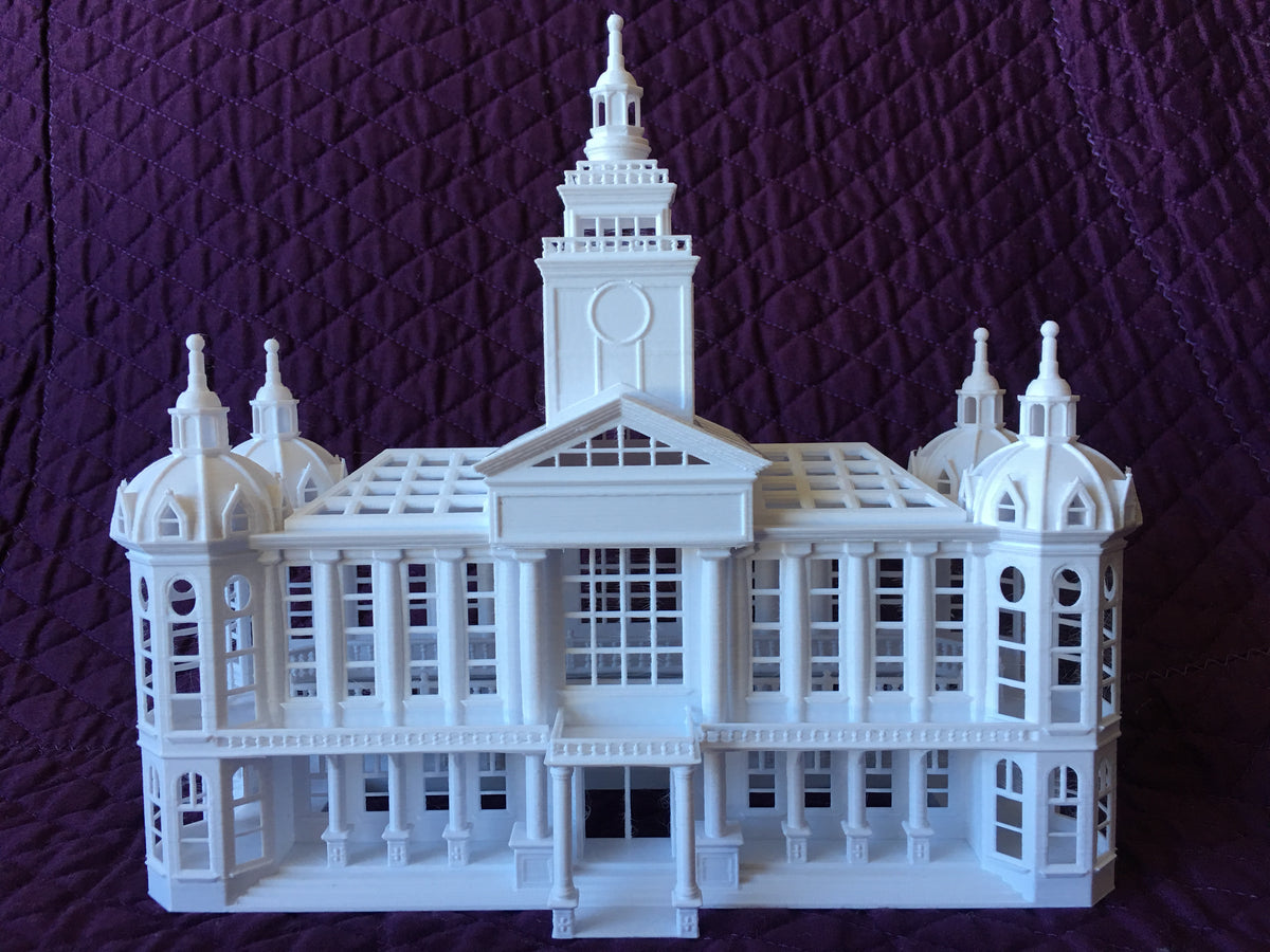 Miniature Civic Station/Building HO Scale – Gold Rush Bay