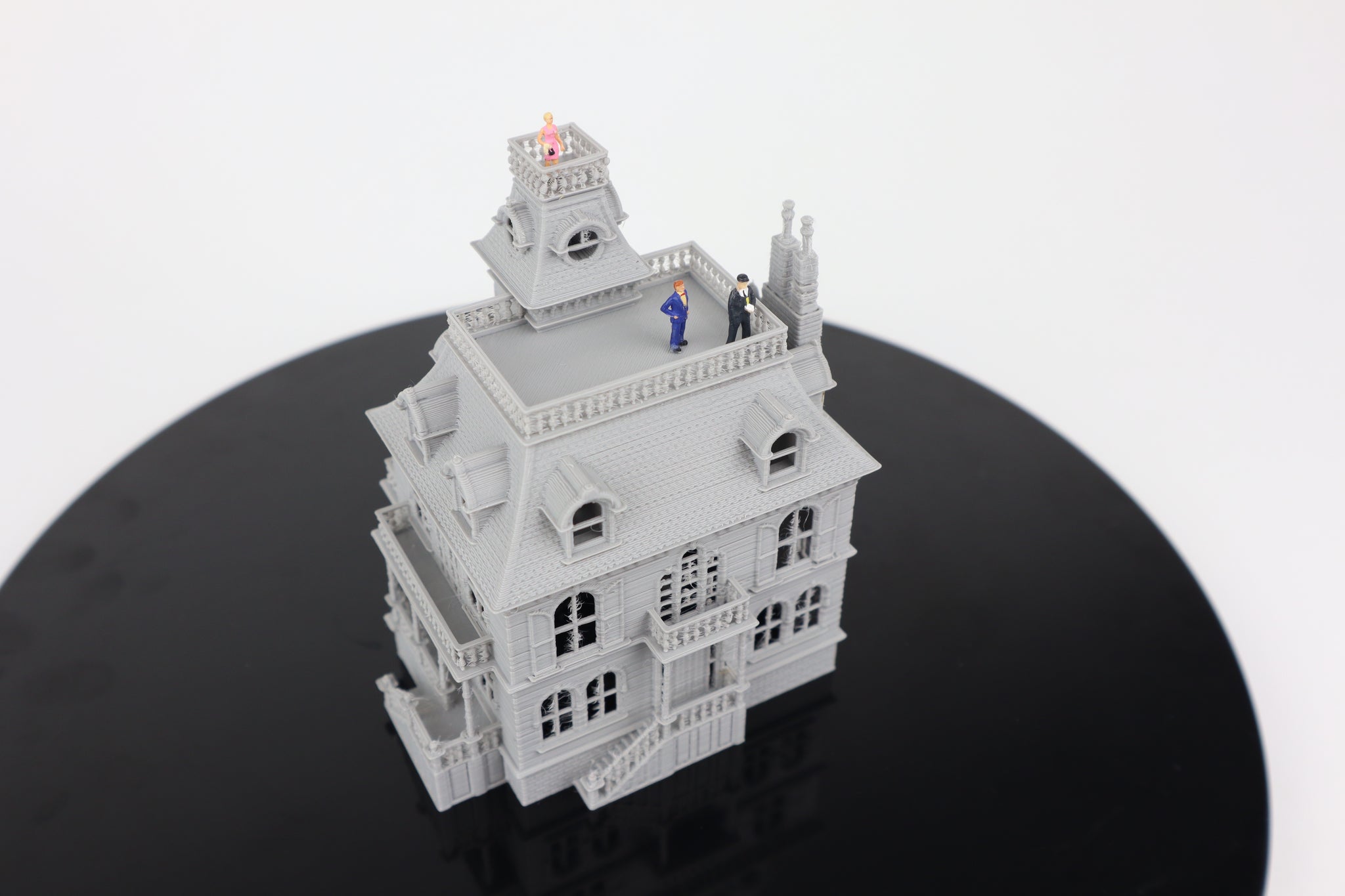 Haunted House Model Railroad