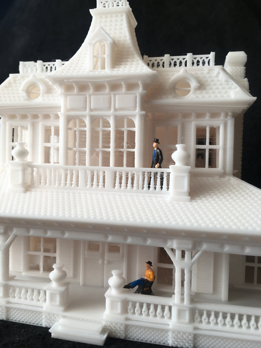 O-Scale Miniature #15 Petticoat Hotel 1:48 Scale Built Assembled – Gold ...