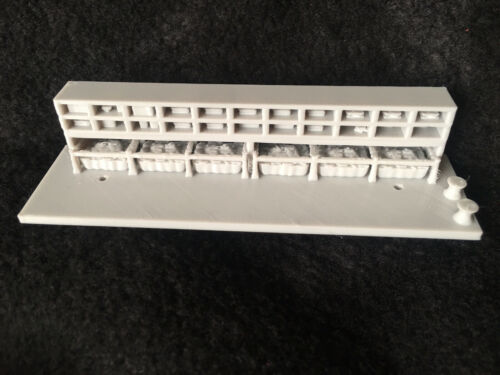Gold Rush Bay Gray HO Scale RPO Car Interior For MDC Roundhouse Overto