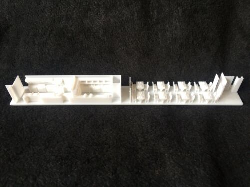 HO Scale Athearn Heavyweight Dining Passenger Car Interior – Gold Rush Bay